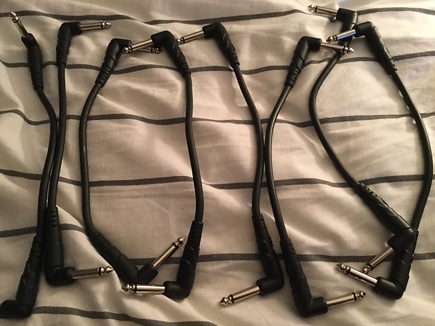 Planet Waves 6 Inch Patch Cables 8 Total | Reverb
