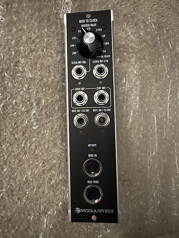 Moon Modular Midi to Clock | Reverb