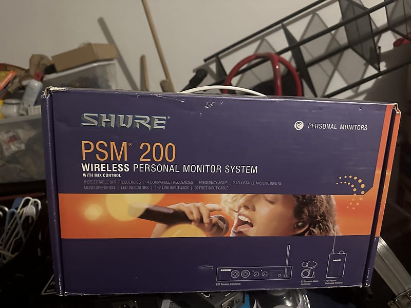 Shure PSM200 Psm200 Early to Mid 2000 - Black | Reverb