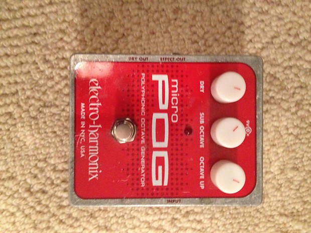Electro-Harmonix Micro Pog w power supply used but pretty | Reverb