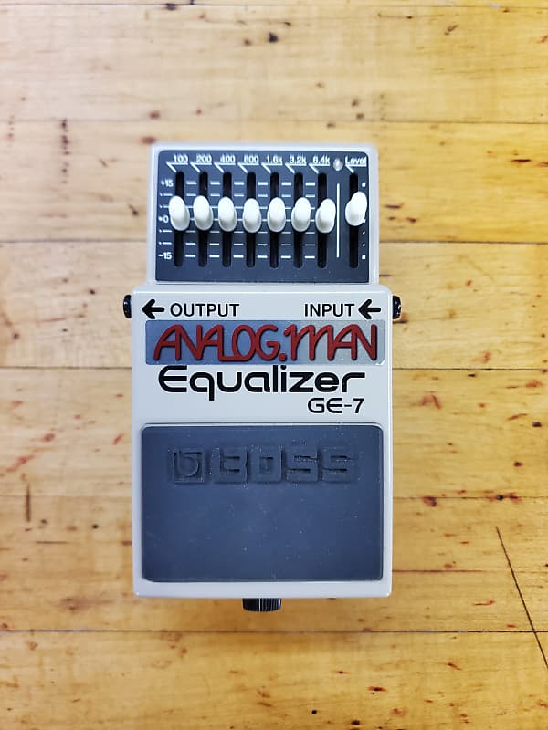 Boss GE-7 Equalizer Analogman Mod | Reverb