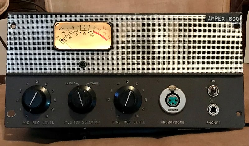 Ampex 601 (600) 50's Tube Preamp | Reverb