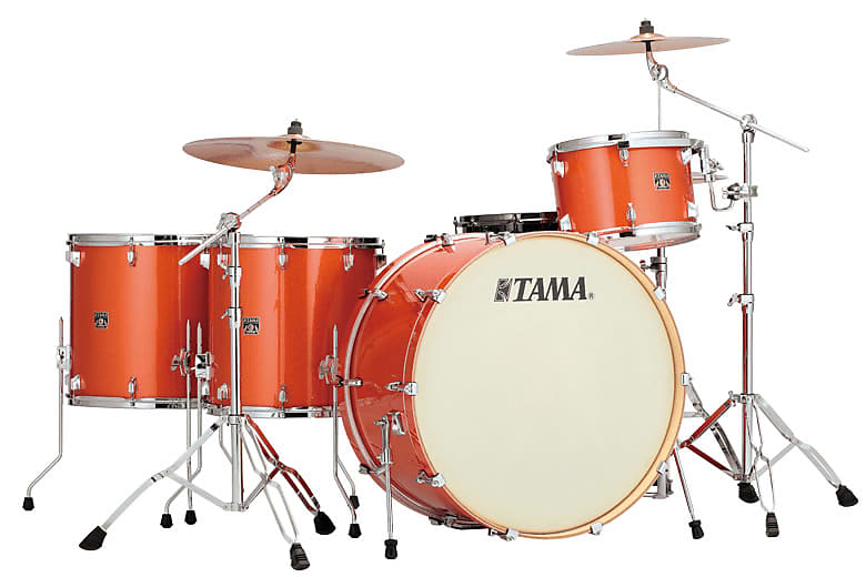 Tama Tama Superstar Classic Orange Sparkle Drum Kit! Limited | Reverb