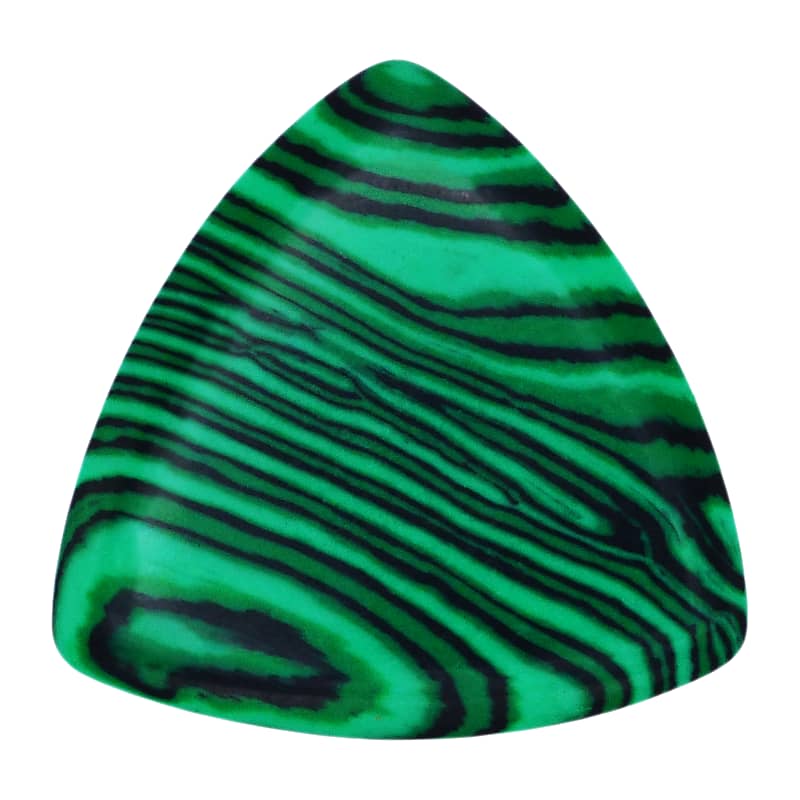 Green Malachite Stone Guitar Or Bass Pick - 3.0 mm Ultra | Reverb