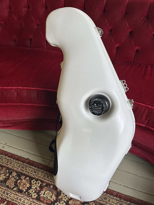 e-Sax Tenor Saxophone Practice Mute System White Tenor | Reverb