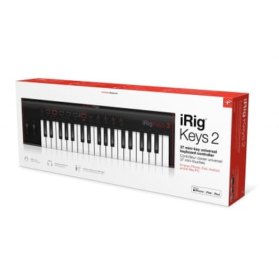 IK Multimedia iRig Keys 2 37-Key Mobile MIDI Keyboard | Reverb