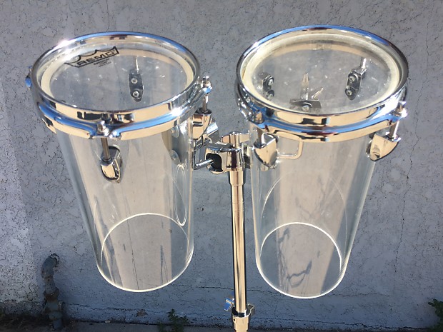 Clear Acrylic Octobans / Deccabons / Tube Toms | Reverb