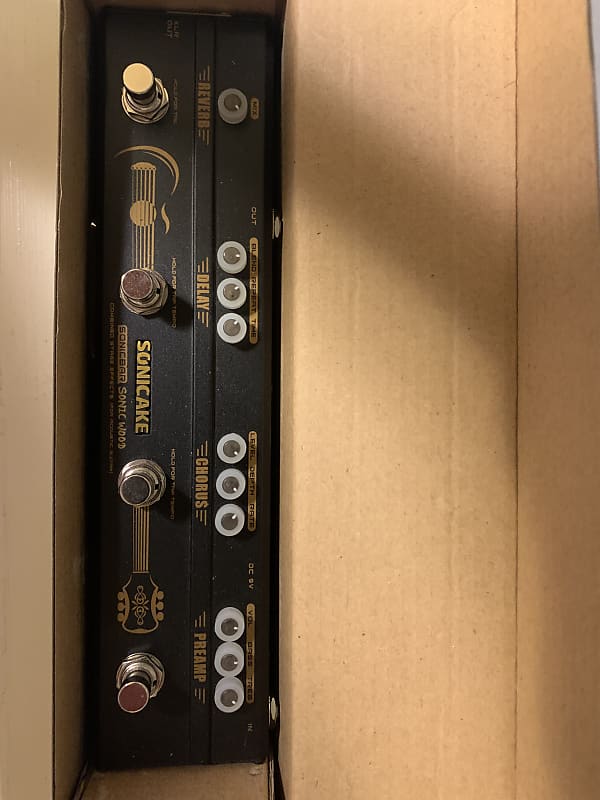 SONICAKE Sonic Wood Acoustic Guitar Multi-Effects Pedal 2020s | Reverb