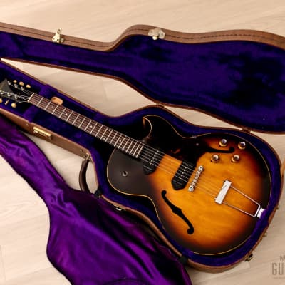 1965 Gibson ES-125 DC Cutaway Vintage Archtop Guitar Sunburst | Reverb