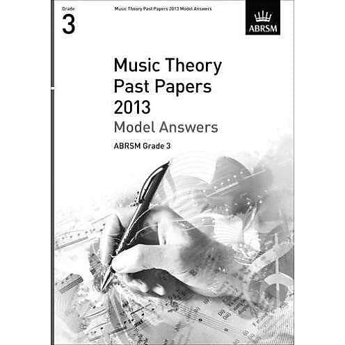 ABRSM Music Theory Model Answers 2013 - Grade 3 | Reverb