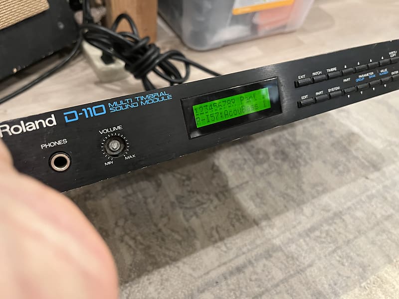 Roland D-110 Multi Timbral Sound Module - Black | Reverb