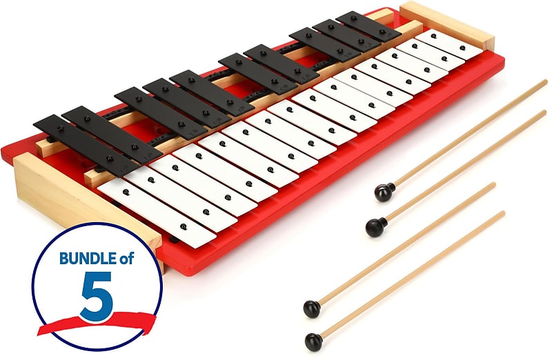 Rhythm Band 25-note Artist Chromatic Melody Bell Set (5 Pack) | Reverb