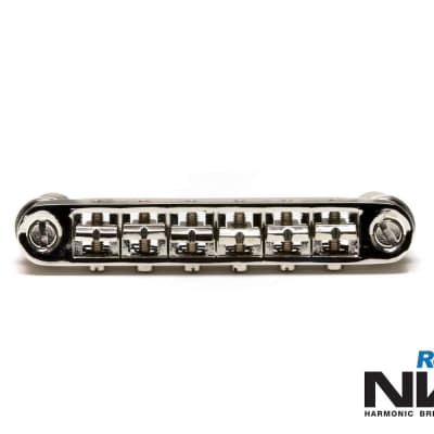 Graph Tech Resomax NV1 6mm Tune-o-matic bridge - Nickel - | Reverb