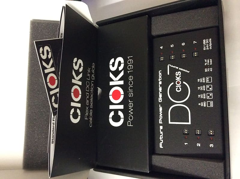 CIOKS DC7 - 7 Isolated DC Outlets Power Supply w/ Cioks Grip | Reverb