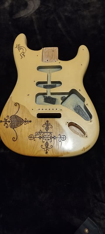 Unique strat style body for build | Reverb