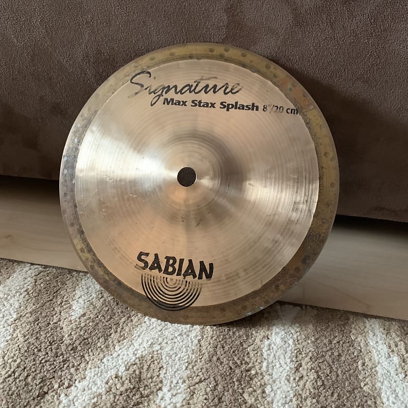 Sabian Signature 8” Max stax splash Mike Portnoy | Reverb