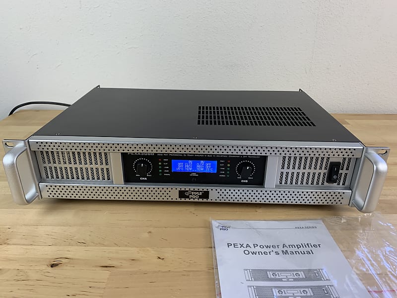 Pyle-Pro PEXA3000 19'' Rack Mount 3000 Watt Professional | Reverb