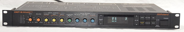 Roland DEP-5 vintage digital rack multi effects | Reverb