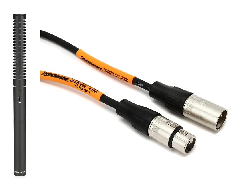 Rode NTG-2 Multi-powered Shotgun Microphone Bundle with Pro | Reverb