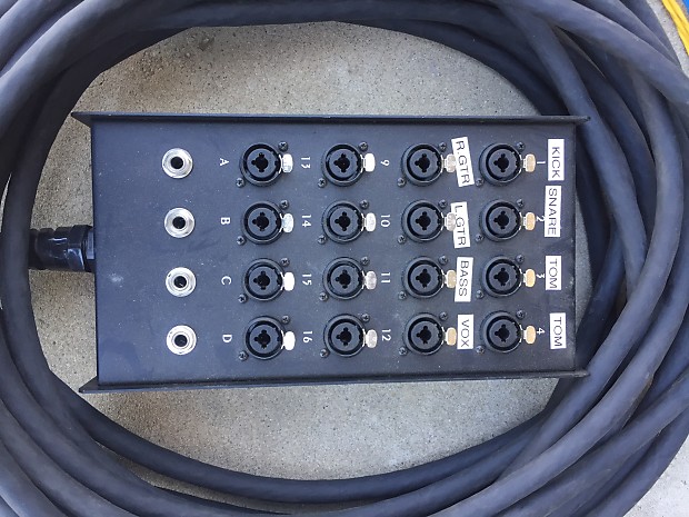 Live wire 16x4 snake 50ft 16 channel snake | Reverb