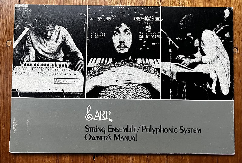 ARP String Ensemble owner manual | Reverb UK