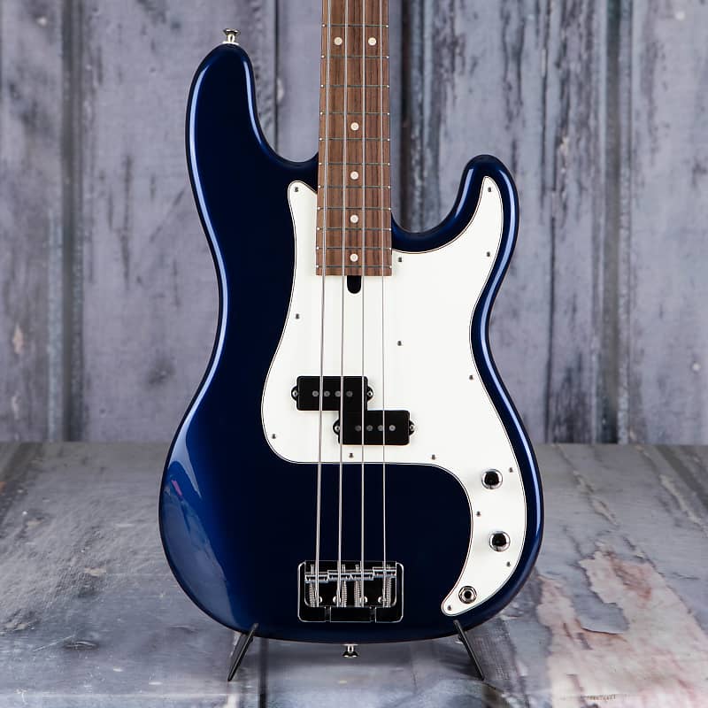 Mike Lull P4 Roasted Pine Bass, Midnight Blue Metallic | Reverb