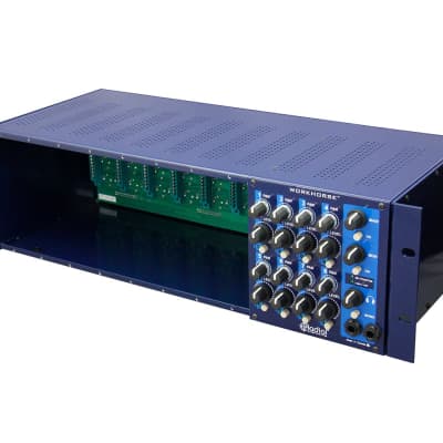 Radial Engineering Workhorse 8-Space 500 Series Rack + | Reverb