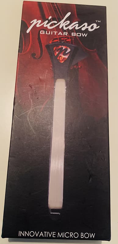 Pickaso Bow Pickaso Guitar Bow 2020 - Bow Hair & Chrome / | Reverb