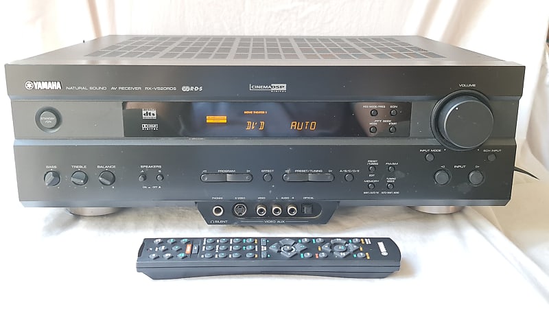Yamaha RX-V620RDS 5.1 surround sound AV Receiver Black | Reverb