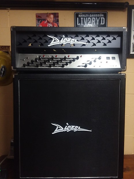 Diezel VH4 100wt head/412 front load V30's/halfstack | Reverb