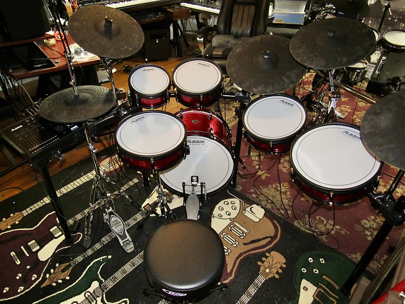 Alesis Strike Pro SE 2021 - Red and Black | Reverb