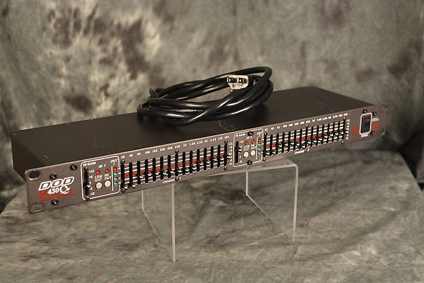 DOD SR 430 Qx Stereo Dual 15 band EQ Equalizer Rackmount XLR | Reverb