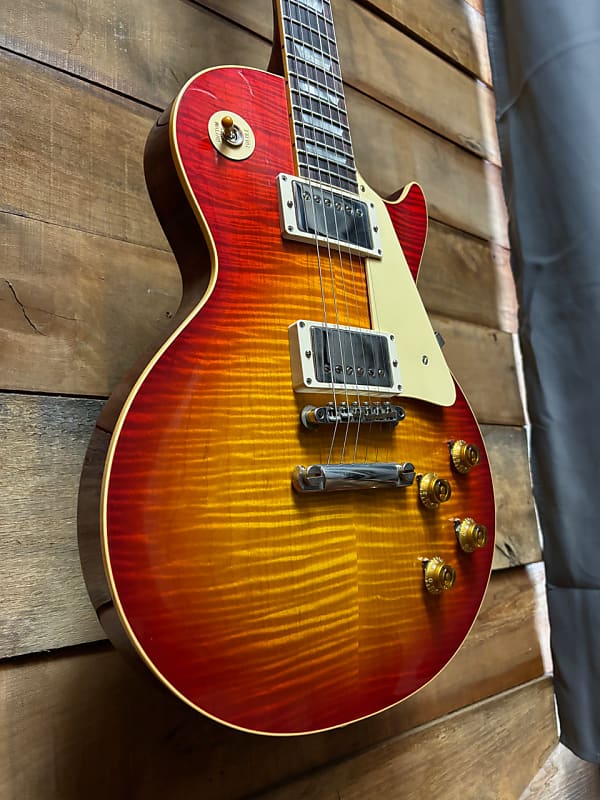 Gibson R9 Custom 1959 Les Paul Standard Reissue VOS - Washed | Reverb