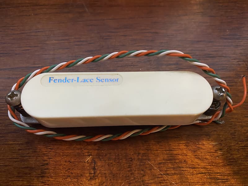 Fender-Lace Sensor Blue Pickup-Post 1992 - White | Reverb