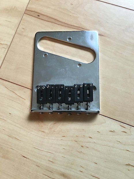 Graph Tech String Saver 6 Saddle Tele Bridge | Reverb