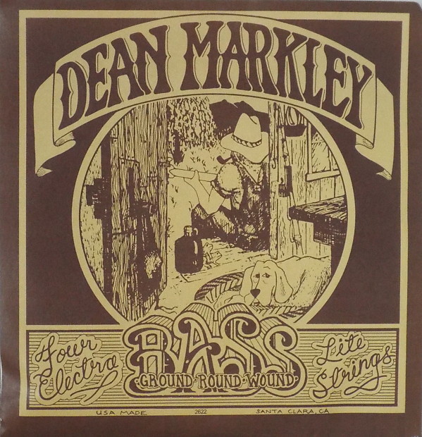 Dean Markley Vintage Ground Round Wound Light Bass Strings | Reverb