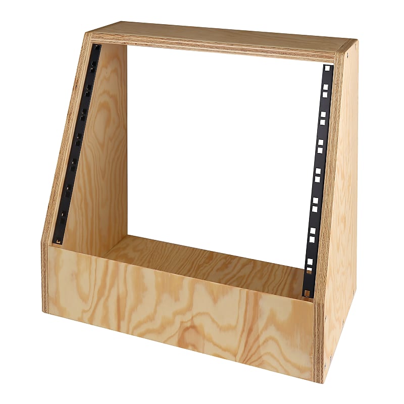Slanted Rack for Behringer 2600 studio rack 19" pine ply wood | Reverb