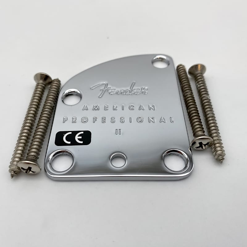 Fender American Professional II Contour Neck Plate Mint 23096 | Reverb