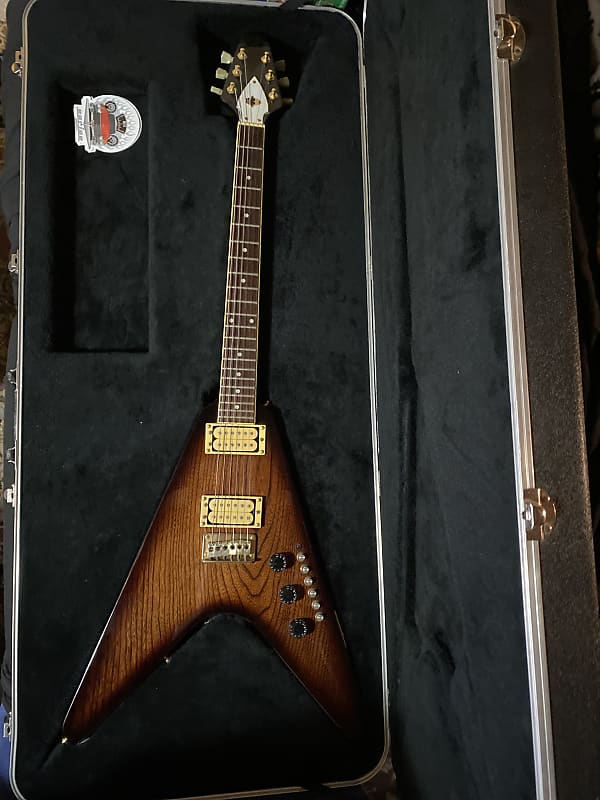 Cort Effector Flying V 80’s Dark wood | Reverb
