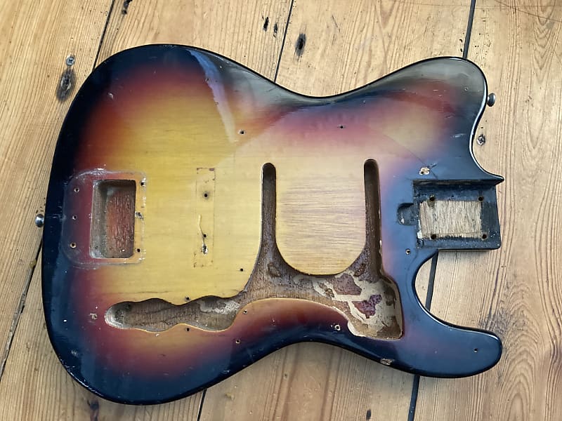 1960s 70s Jedson Teisco Electric Guitar Telecaster Body | Reverb UK