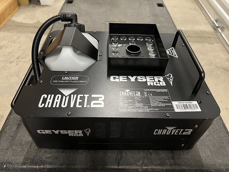 Chauvet DJ Geyser RGB (Fog Machine) only used once!! | Reverb