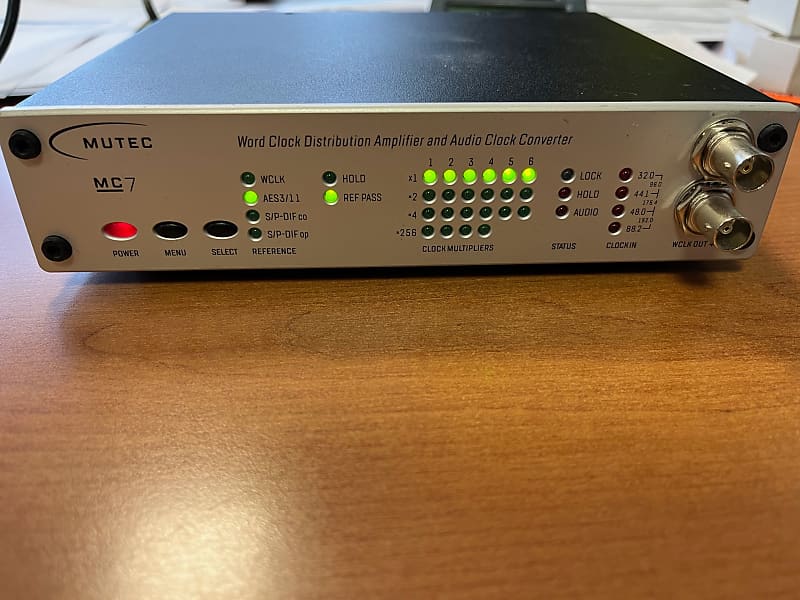 Mutec MC7 Word Clock Distribution Amp | Reverb