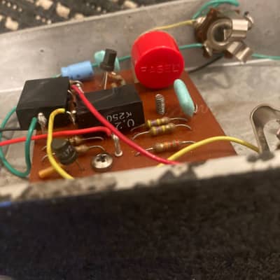 Early 70's Red Fasel JEN Cry Baby 310.001 wah wah pedal | Reverb