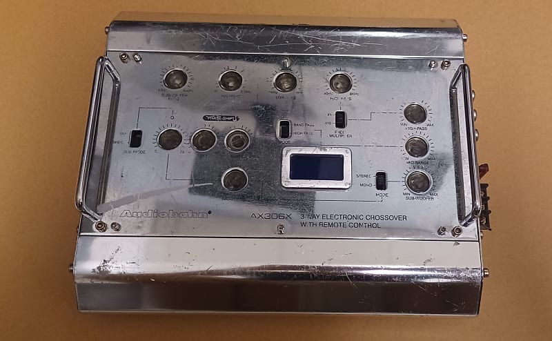 Audiobahn AX306X, 3-Way Electronic Crossover Old School | Reverb