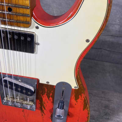 Custom Build Telecaster Custom 2024 - Fiesta Red Heavy Relic | Reverb