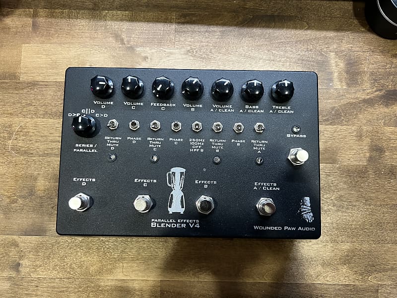 Wounded Paw Audio Blender V4 Parallel Effects w/ Remote | Reverb