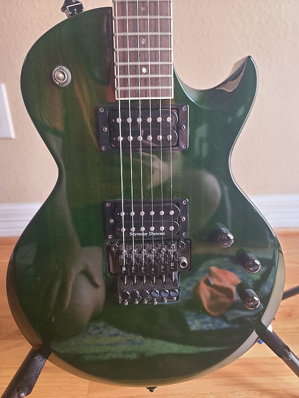 Esp Eclipse Custom 1997 - Green | Reverb