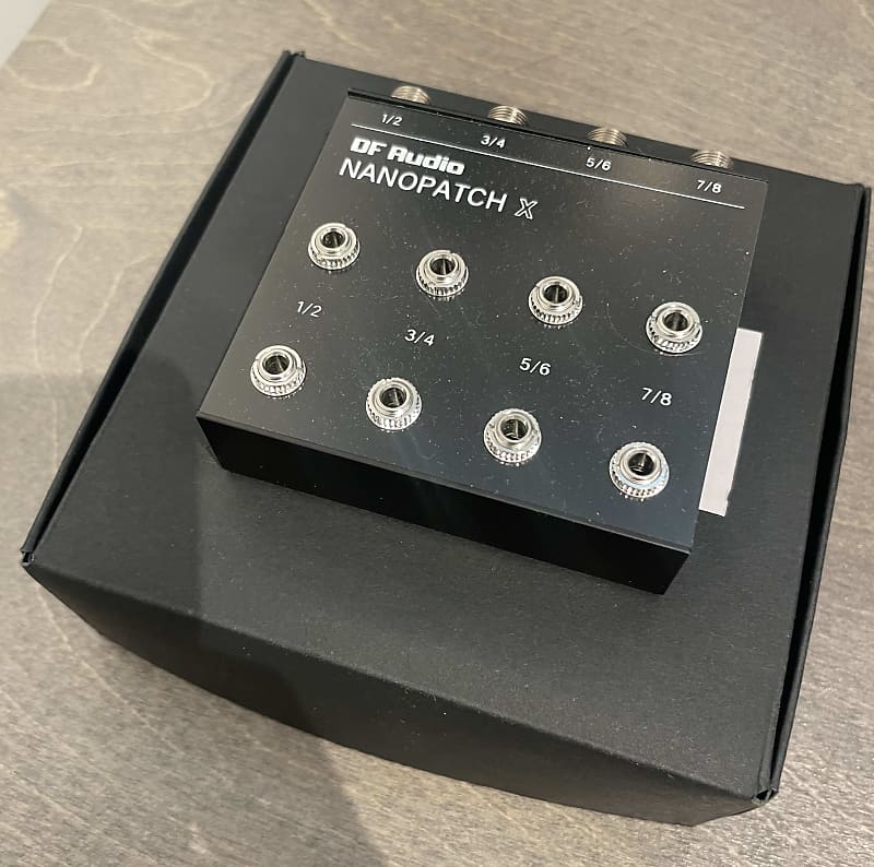 DF Audio Nanopatch X Desktop Patchbay | Reverb