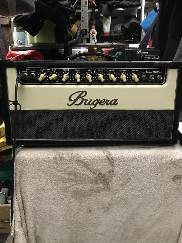 Bugera V55HD-55W 2-Channel Tube Amp Head 2010s - Black | Reverb UK