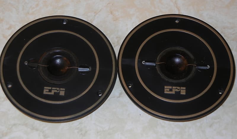 EPI 1-INCH REVERSE DOME Gold Ring Tweeter MODEL 1224 B | Reverb